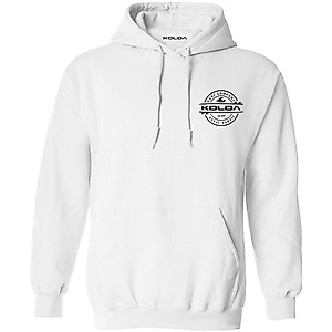Koloa Surf Company Thruster Surfboard Logo Hoodie-Hooded Sweatshirt-S-White/b