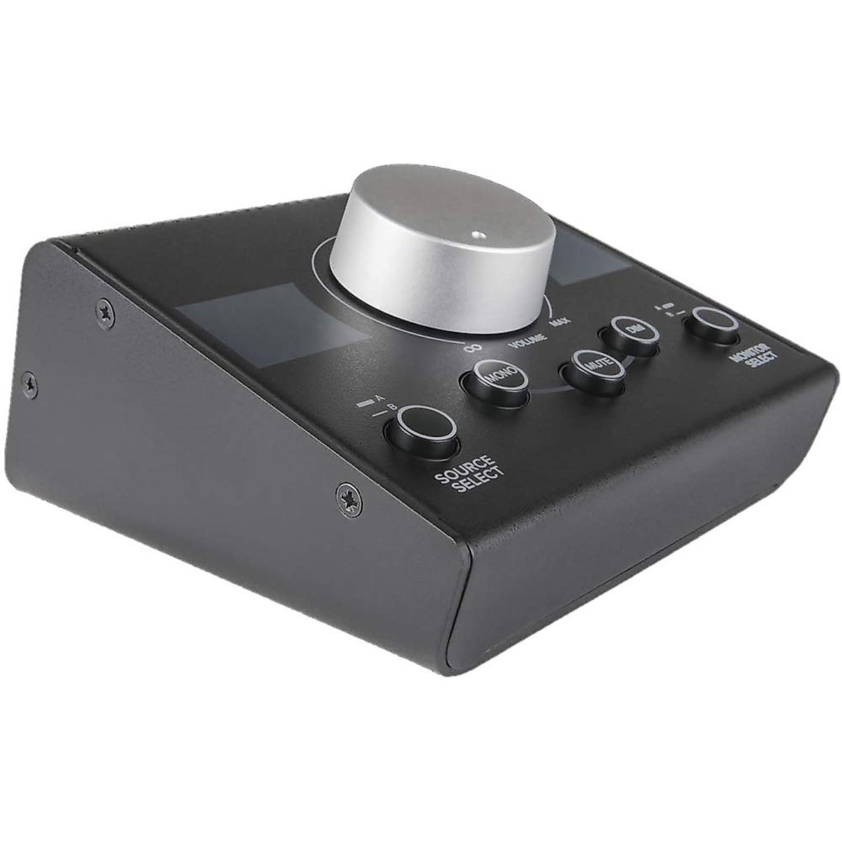 KRK ROKIT 5 G4 5" 2-Way Studio Monitor (Pair) Bundle with Mackie Big Knob Monitor Controller, 2x Pads 2x TRS-XLR Cable