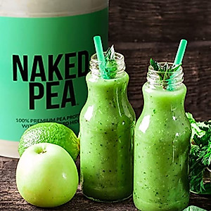 NAKED nutrition 5LB 100% Pea Protein Powder from North American Farms - Vegan Pea Protein Isolate - Plant Protein Powder, Easy to Digest - Speeds Muscle Recovery