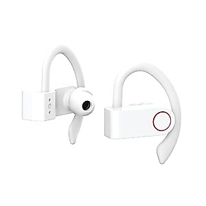 AT&T ST30-WHT Sport in-Ear True Wireless Stereo Bluetooth Earbuds with Microphone (White)