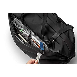 Bellroy Weekender Plus - Premium Edition (Duffle Travel Bag & Overnight Bag, Fits 13" Laptop, Internal Organization Pockets) - Black
