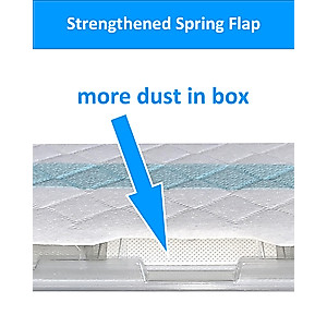 Portek Vac Mop Replacement Pads for Shark VACMOP VM252 VM250 VM200 VM190 VMP30, Upgrade Disposable Vacmop Pad Refills (10 Count, White)