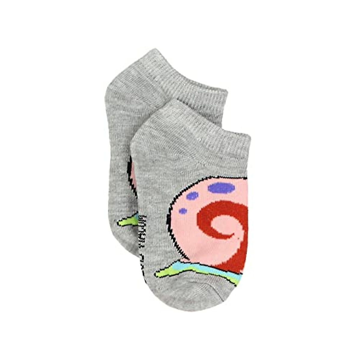 Nickelodeon Spongebob Squarepants Boys Girls Toddler 6 pack Socks (Medium (6-8), Multicolor)