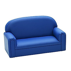 Brand New World FI0200-100-2016 Toddler Enviro-Child Upholstery Sofa, Deep Blue