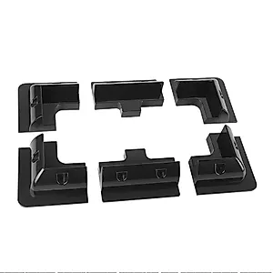 HQST ABS Plastic Corner Bracket Solar Panel Roof Drill-Free Mount for RV, Boats, Motorhomes,Buses