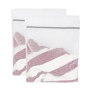 Lingerie Bags for Washing Delicates, Mesh Laundry Bags for Washing Machine. 2Pcs(20" x 24").