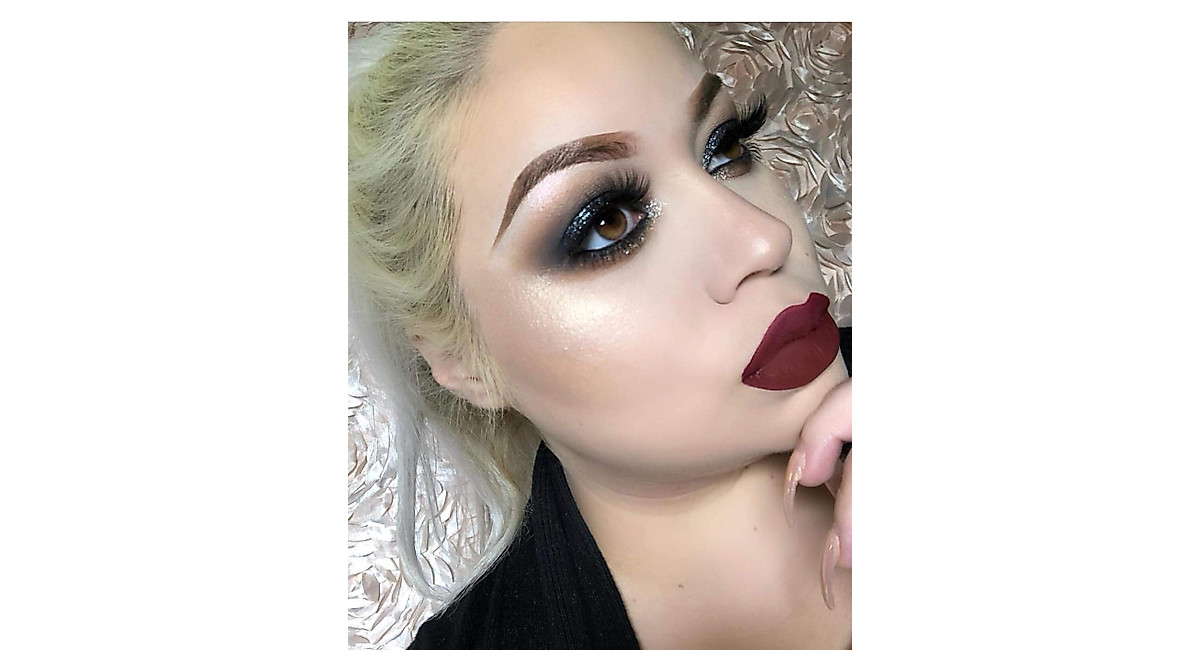 LA Splash Dark Deep Red Matte Lipstick | Long Lasting Waterproof Lip Color