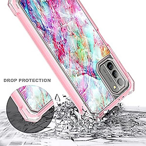 WDHD Case for Nokia G400 5G with Tempered Glass Screen Protector, Full-Body Protective Shockproof Rugged Bumper Cover, Impact Resist Durable Phone Case (Fantasy)