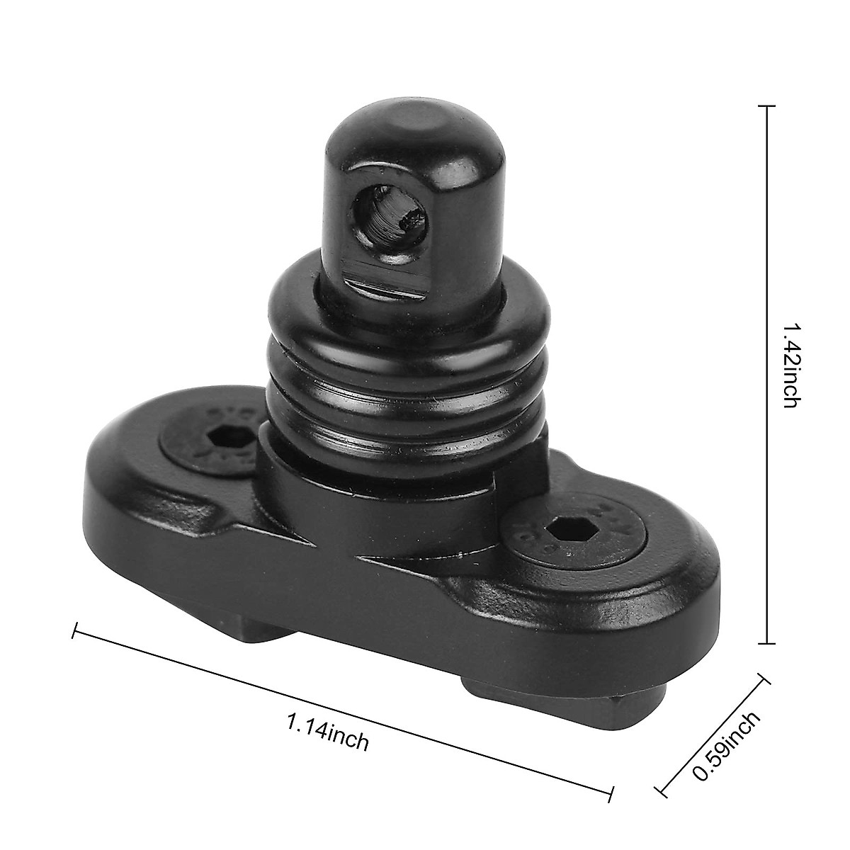 Yutetuter 2-Pack Sling Adapter Sling Stud with Adapter for M-Rail