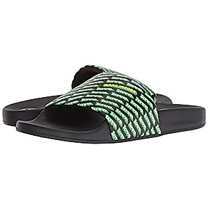 Marc Jacobs Women's Love Aqua Slide Sandal, Black/Multi, 35 M EU (5 US)