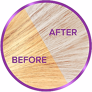 Purple Conditioner For Blonde Hair (500ml) SULFATE FREE Blue Conditioner Toner For Blonde Hair Bleached Hair Grey Hair Platinum Blonde Conditioner - Silver Conditioner Blonde Purple Hair Conditioner