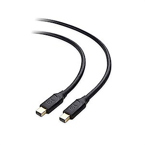 Cable Matters Long 8K Mini DisplayPort Cable - 10ft, MiniDP to MiniDP Cable, Supports 8K@60Hz & HDR - Not for iMac, Not Support Target Display Mode