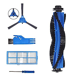DLD Replacement Parts Kit for Coredy R3500 R3500S, R550(R500 R650,R600,R700,R750) Goovi,1600PA,D380,D382,iMartineC800,D900,D900C, DeenKee DK600, Bagotte,BG600 Robot Vacuum Include Set(1+4+6+1+1)