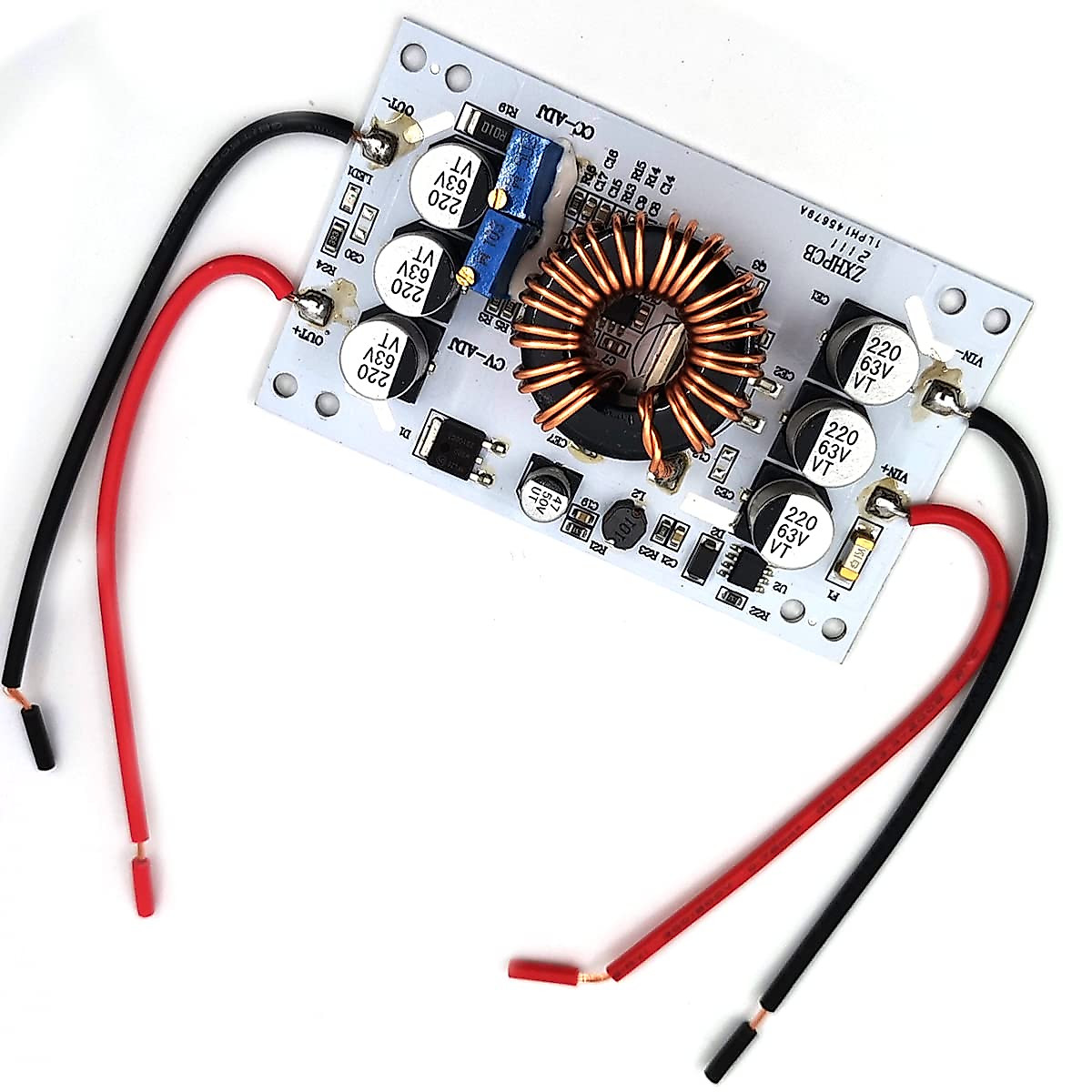 DEVMO 600W Constant Current Boost Converter DC to DC 10V-60V to 12-60V Output Step-up Transformer Module Power Supply Driver Max 10A