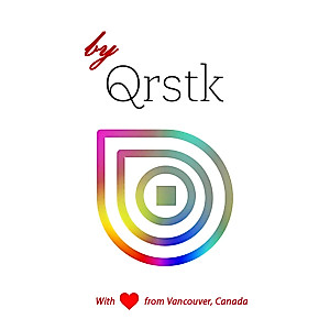 NFC/QR Dual - NFC Tag Sticker with Unique configurable QR Code (50 Pieces)