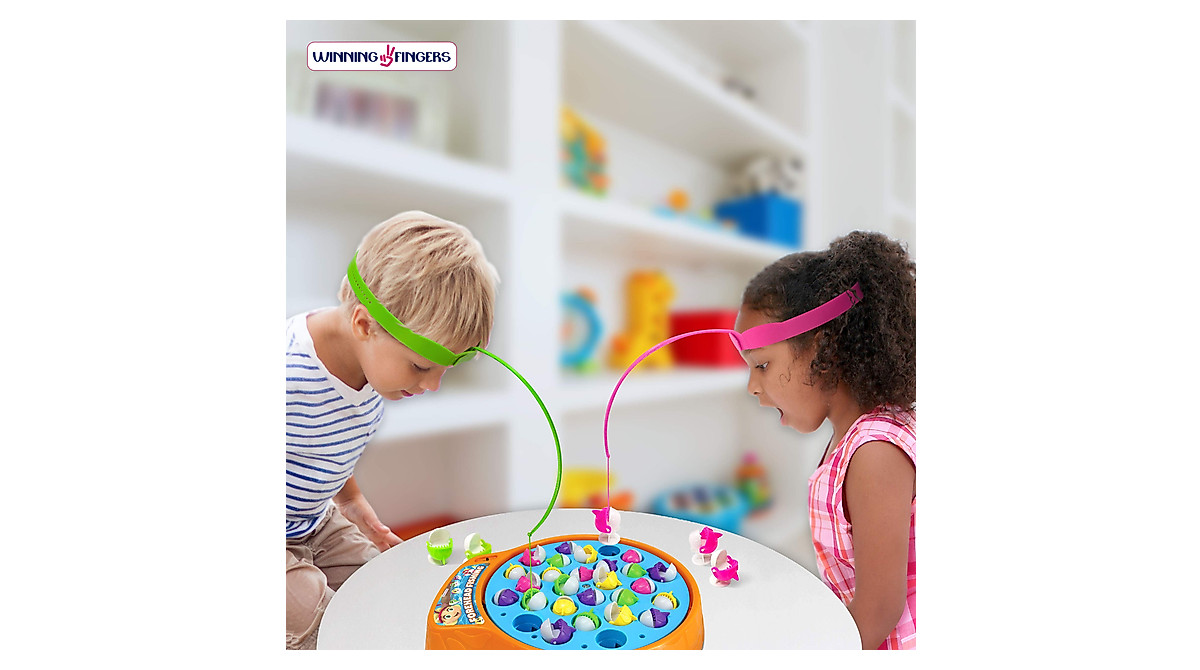 Winning Fingers Fishing Game - Fun Learning for Kids