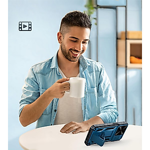 FNTCASE for iPhone 14-Pro Phone Case: Military Grade Drop Proof 13 Pro & 14 Pro Cases Mobile Cover with Kickstand & Slide | Rugged Shockproof Protective Cell Phonecase for Apple 14pro/13pro 6.1''