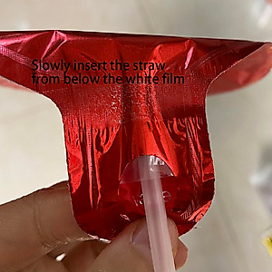 50 Pcs 2 Size Red Heart Balloon 20 Pcs 10 inch Foil Balloon 30 Pcs 5 inch Mini Balloon for Wedding Bridal Shower Anniversary Valentines Day Engagement Marriage Party Decorations Supplies