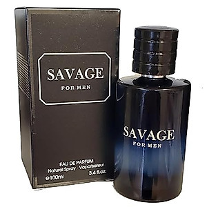 4 Pack Savage for Men | Inspired perfume |- 3.4 Oz Men's Eau De Parfum Spray & Eau de Toilette Spray - Refreshing & Warm Masculine Scent /100ml each (Pack of 4)