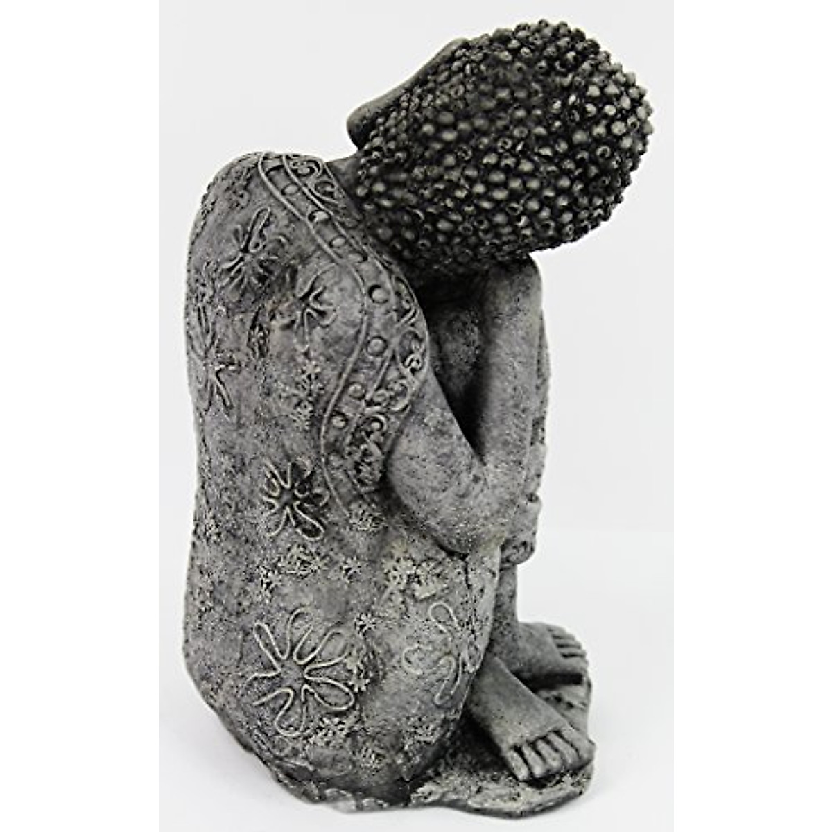 Thai Buddha Statue Home and Garden Yoga Decor Concrete Statuary Asian Collection