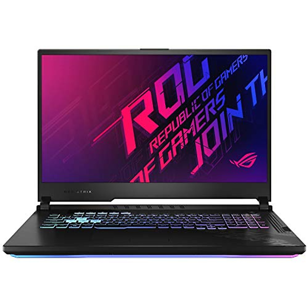 ASUS ROG Strix G17 17.3" Full HD 120Hz Gaming Notebook Computer, Intel Core i7-10750H 2.6GHz, 8GB RAM, 512GB SSD, NVIDIA GeForce GTX 1660 Ti 6GB, Windows 10 Home, Black