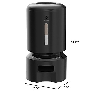 PETLIBRO Automatic Cat Feeder, Automatic Dog Feeder with Freshness Preservation, 5L Timed Cat Feeders for Dry Food, Up to 6 Meals Per Day, Granary Pet Feeder for Cats/Dogs