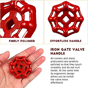 TOVINANNA Faucet Handle Replacement Gate Replacement Parts Round Wheel Handle Water Spigot Handle Gate Handle Water Spigot Parts Sillcock Handle Water Fittings Gating Hand Wheel