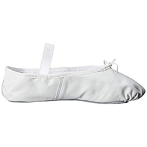 Capezio womens Daisy Shoe Ballet Flat, White, 6 Narrow US