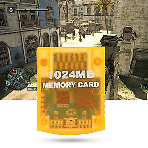 Memory Card, for WII Game Console 1024MB Large acity Memory Card, Game Accessories Built in Switch