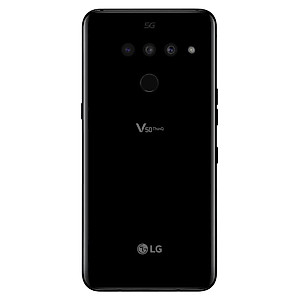 LG V50 ThinQ 5G 128GB LM-V450 5G Smartphone (Black, Verizon Locked)