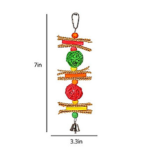kidus 2-Pack Parrot Bird Chewable Sticks Sound Toy Set