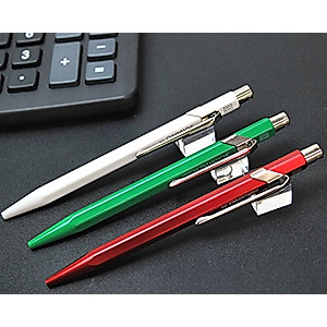 Caran d'Ache 849 Popline Metal x Red Ballpoint Pen with Metal Case (849.780)