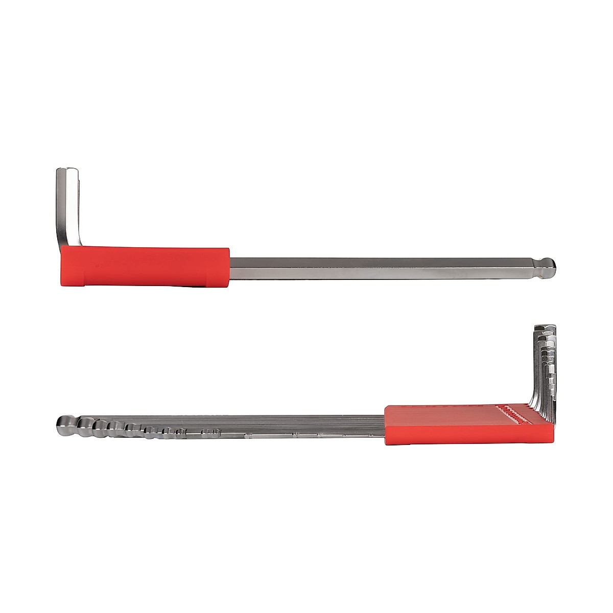 TEKTON Ball End Hex Key Set, 15-Piece (1.3-10 mm) with Holder | KLX91201