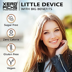 Xero Picks Wellness - Flavored Toothpicks -100 Picks-Variety 5 Pack-Curcumin, Glucosamine, Huperzine, Bacopa, B12, Elderberry, Vitamin C, Zinc, B6, Melatonin, Theanine