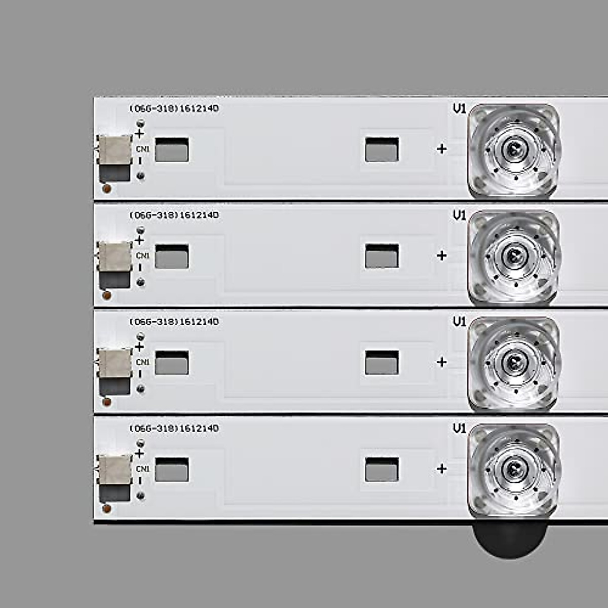 MSEURO 345mm LED DS40M62-DS01-V03 Aluminium LCD TV Backlight Bar 40 Inch Use LCD TV Backlight Bar 3 Lamp
