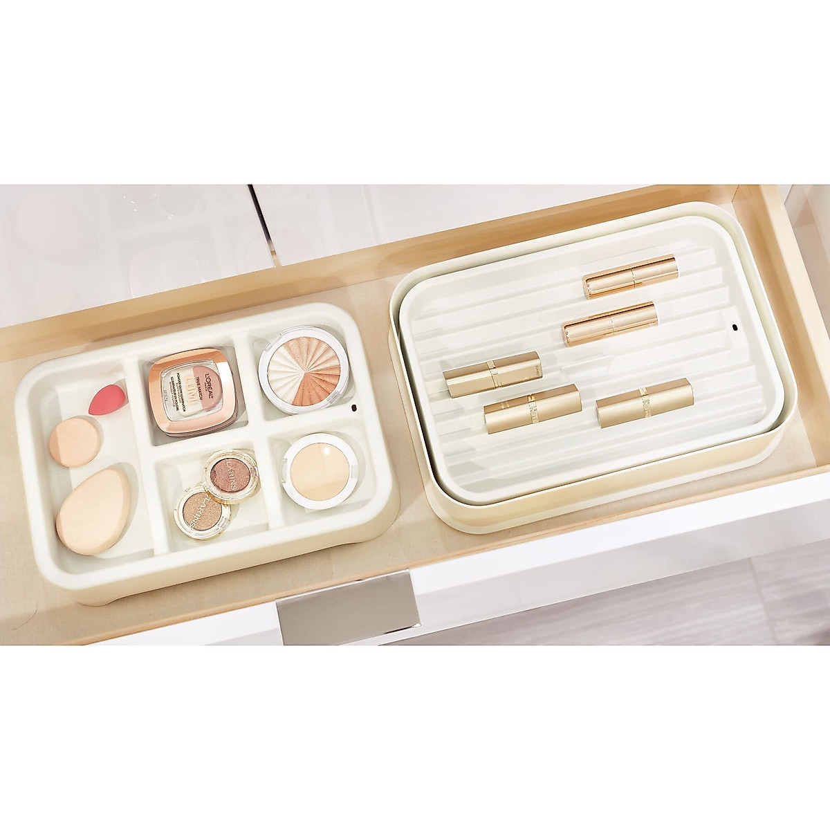 iDesign Recycled Plastic Organizer, 10 Compartment Insert