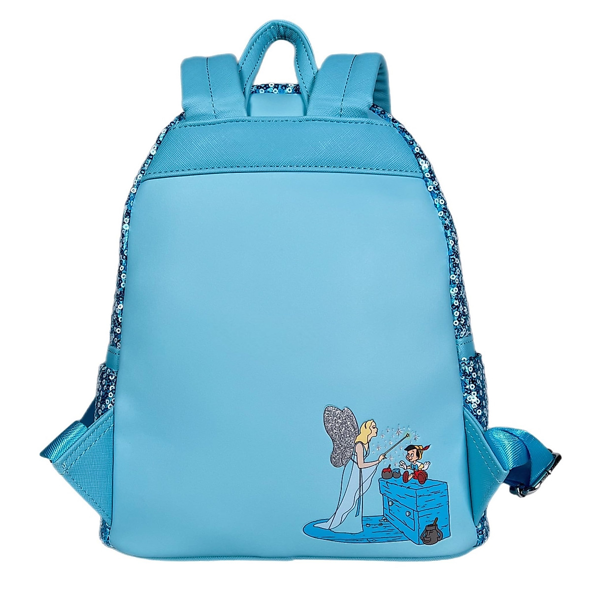 Loungefly Pinocchio's Blue Fairy Sequin Mini Backpack