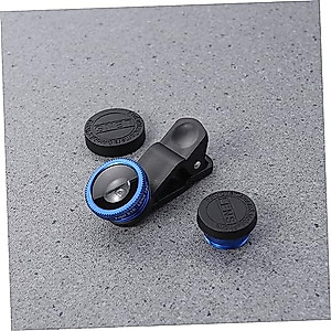 UKCOCO Phone Lens 3pcs Mobile Phone Lens Phone Camera Lens kit Mobile Phone Camera Lens iphonee x Smartphone Phones Smart Phone Camera Lens Suite Appendix self Timer Wide Angle