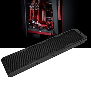 M ugast Aluminium Alloy 480mm 18-Tube Water Cooling Radiator for Desktop PC Components
