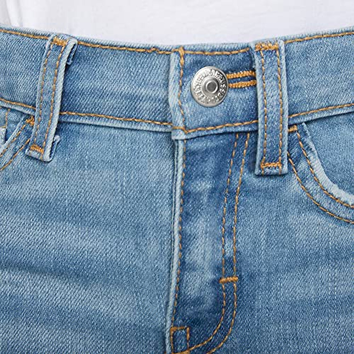 Levi's Girls' 720 High Rise Super Skinny Fit Jeans, Blue, 14