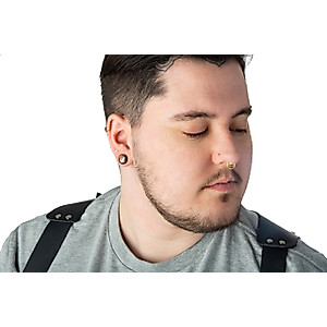 Pierced Owl 18GA Stainless Steel Double Hoop Hinged Segment Ring (Gold Tone)