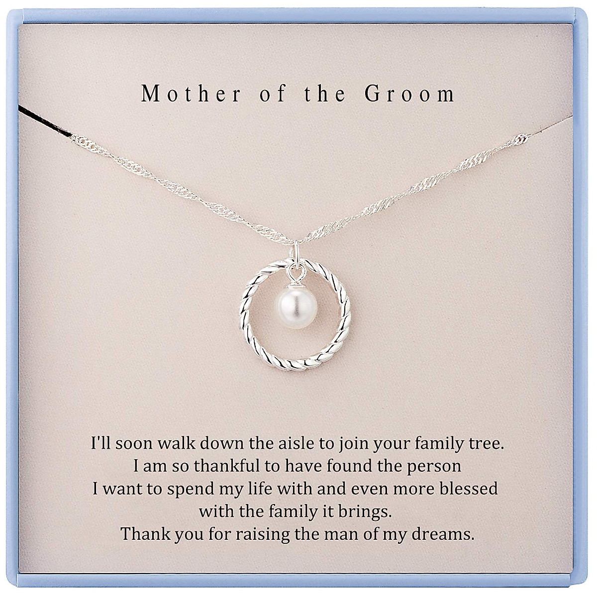 Burning Love Mother of the Groom Necklace from Bride Sterling Silver Necklace for Mother of the Groom Gifts from Bride Mothers Day Gifts for Mom Birthday Gifts Wedding Gift