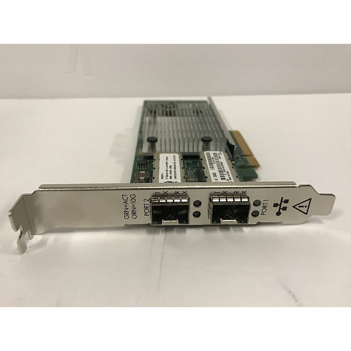HP 652503-B21 530SFP+ - Network adapter - PCI Express 3.0 x8 low profile - 10Gb Ethernet x 2 - for ProLiant DL360e Gen8, DL385p Gen8, ML310e Gen8, ML350e Gen8, ML350p Gen8, SL270s Gen8