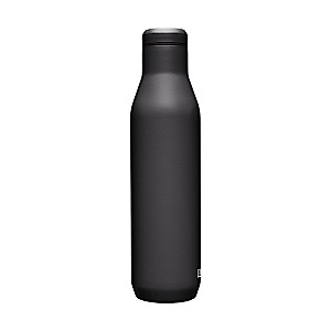 CamelBak Horizon 25oz Water Bottle - Insulated Stainless Steel - Wine Compatible - Leak Proof - Black