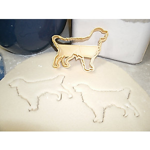 GOLDEN RETRIEVER OUTLINE DOG BREED FRIENDLY FAMILY PET COOKIE CUTTER MADE IN USA PR626