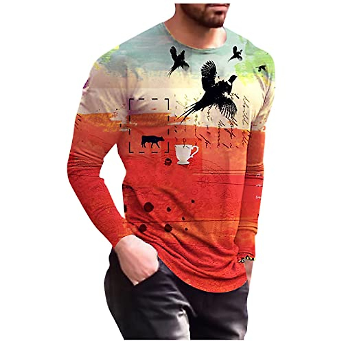 Mens Crewneck Sweatshirts Trendy Print, college softball men work clothes men zip up sweatshirt men sweatshirts for men designer color hoody pullover men friday the 13th service yellow overalls