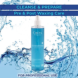 Cirepil - Pre & Post - Purifying Blue Lotion - 250ml / 8.45 fl oz - Cleanses and Prepares the Skin - Pre-Waxing & Post-Waxing