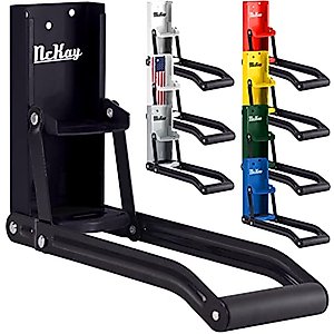 Mckay 16oz Metal Can Crusher, Heavy-Duty Wall-Mounted Smasher for Aluminum Seltzer, Soda, Beer Cans and Bottles for Recycling, Gadgets for Home (Black)