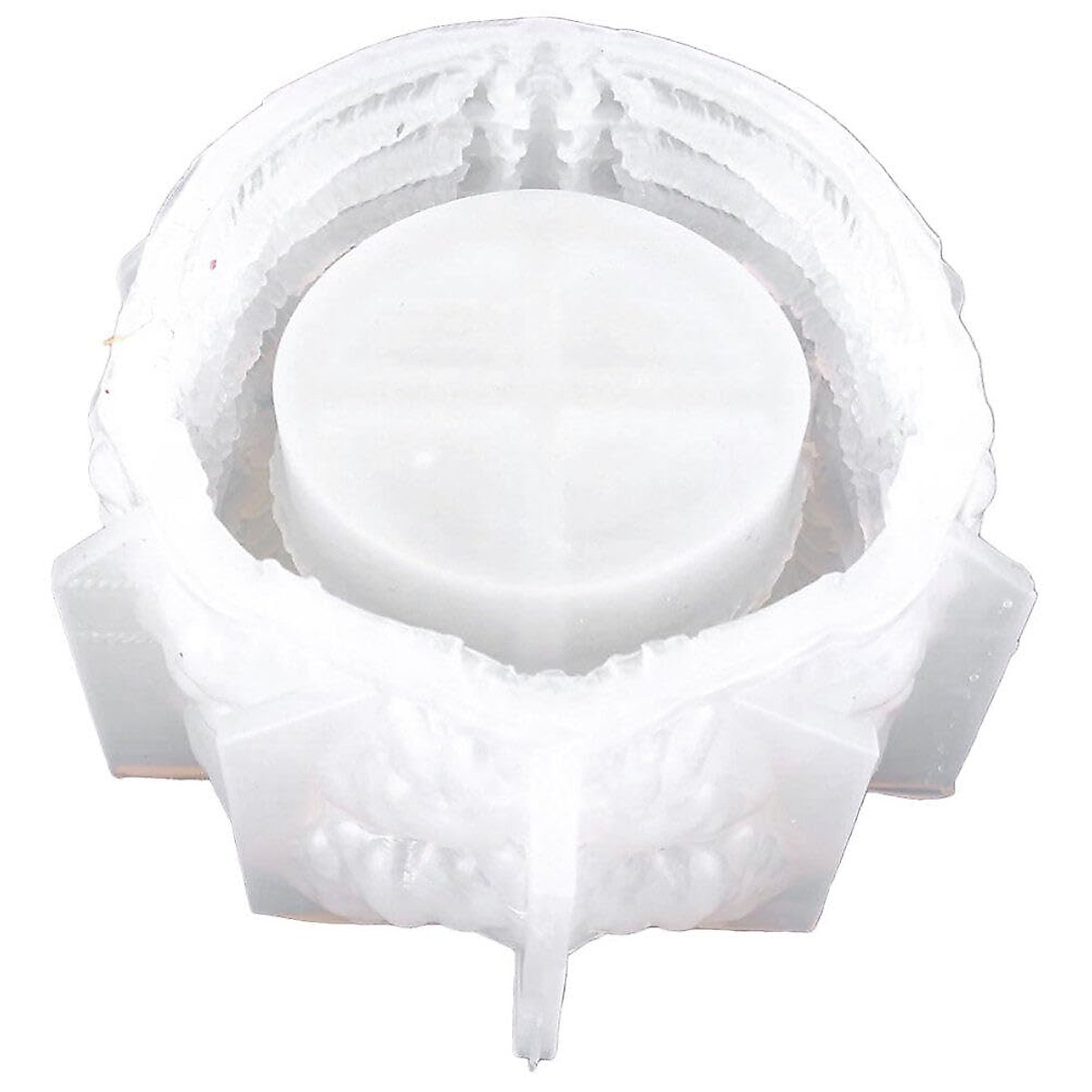 ABOOFAN Box Decor Silicone Mold Jewelry Tray Mold Container Casting Mould Plate Mold Multi-Functional Mold DIY Mold Home Accessory Delicate Mold Multifunction Cake Mold White