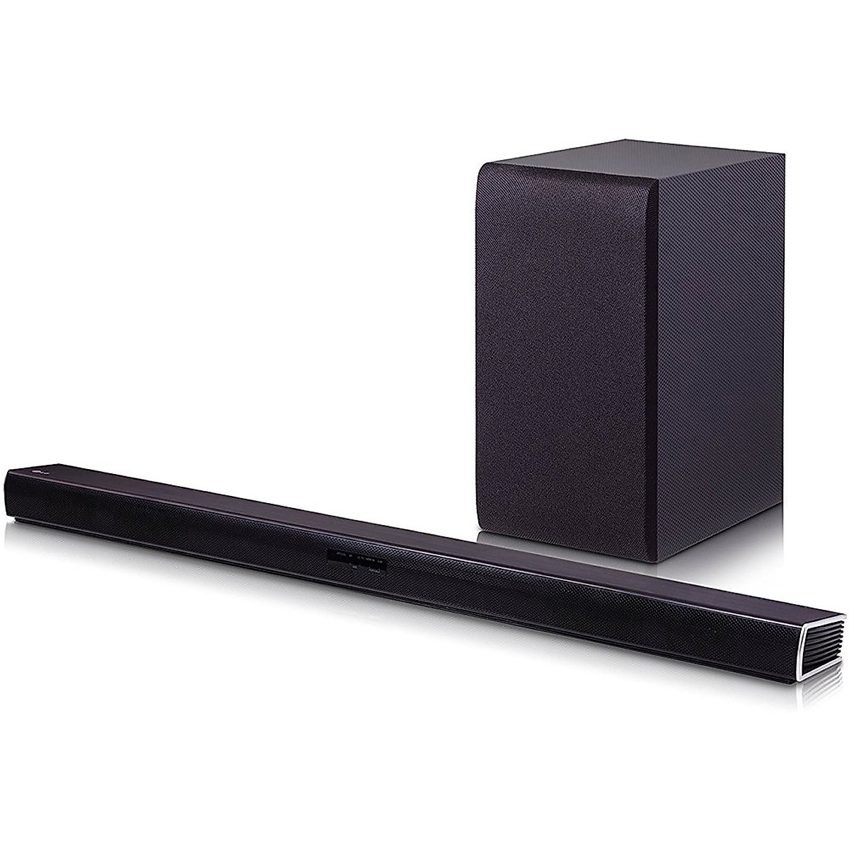 LG 2.1 - Channel 300W Soundbar System w/ 6" Wireless Subwoofer - Black